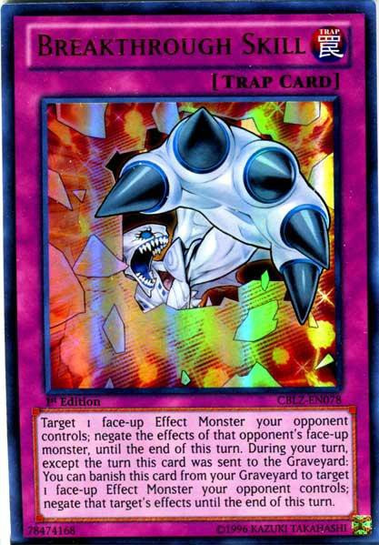 YuGiOh Zexal Cosmo Blazer Single Card Ultra Rare Breakthrough Skill ...