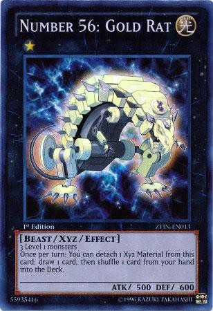 YuGiOh Zexal 2013 Collector Tin Single Card Super Rare Number 56 Gold ...