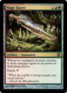 Magic The Gathering Alara Reborn Single Card Uncommon Mage Slayer 57 ...