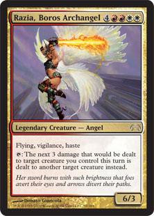 Magic The Gathering Planechase Single Card Rare Razia, Boros Archangel ...