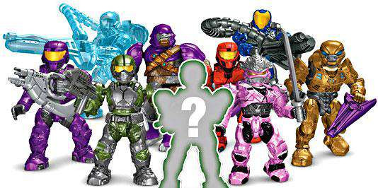 Mega Bloks Halo Series 2 Minifigure Mystery Pack 1 RANDOM Figure - ToyWiz