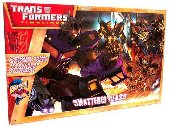Transformers Timelines Collectors Club Exclusives Shattered Glass ...