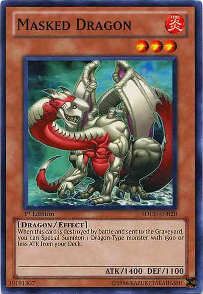 YuGiOh Dragunity Legion Structure Deck Single Card Common Masked Dragon ...
