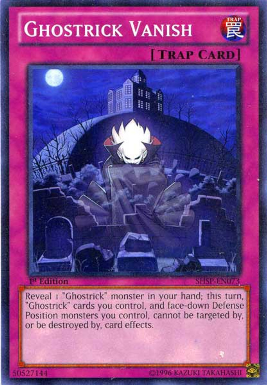 Yugioh Trading Card Game Shadow Specters Single Card Common Ghostrick