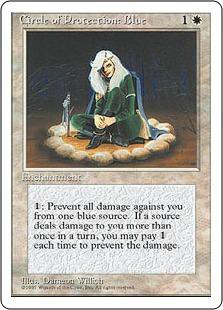 Magic The Gathering 4th Edition Single Card Common Circle of Protection ...