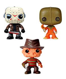Funko Horror Pocket POP Horror Freddy, Jason, Sam Vinyl Mini Figure Tin ...