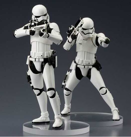 Star Wars The Force Awakens ArtFX First Order Stormtroopers 110 Vinyl ...