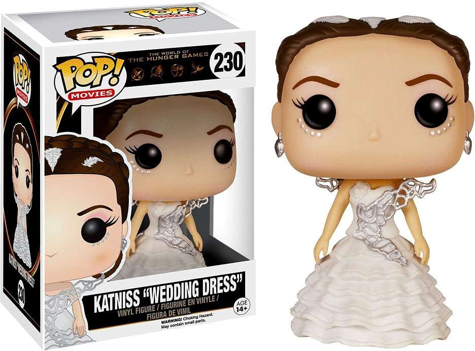 Funko The Hunger Games POP Movies Katniss Wedding Dress Vinyl Figure ...