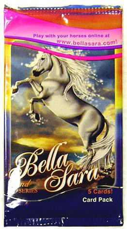 Bella Sara Collectible Card Game 2nd Series Booster Pack 5 Cards Hidden ...