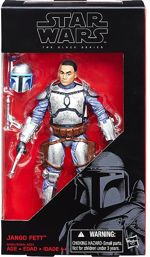 Star Wars Attack of the Clones Black Series Jango Fett 6 Action Figure ...