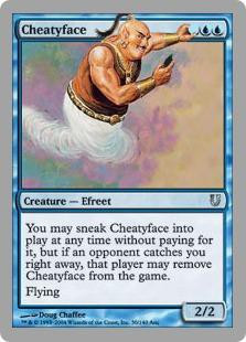 Magic The Gathering Unhinged Single Card Uncommon Cheatyface 30 - ToyWiz