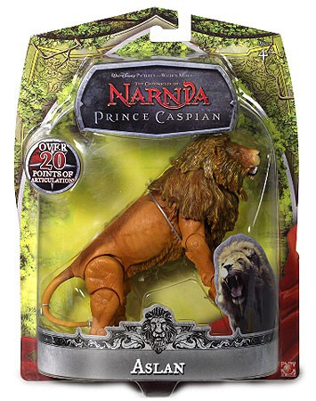 The Chronicles of Narnia Prince Caspian Aslan 7 Action Figure Play ...