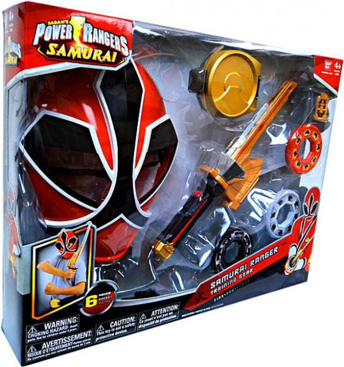Power Rangers Samurai Samurai Ranger Training Gear Roleplay Toy Bandai