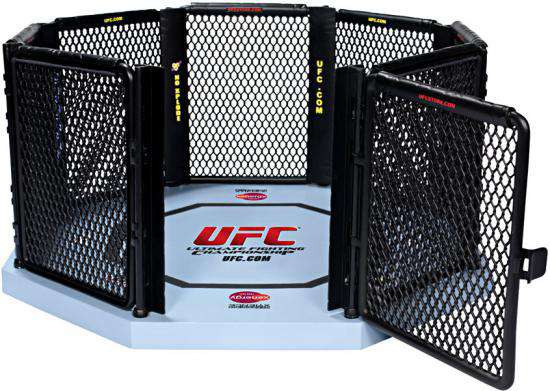 UFC The Octagon Action Figure Playset Jakks Pacific - ToyWiz