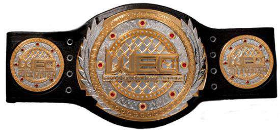 UFC WEC World Extreme Cagefighting Championship Championship Belt Jakks ...
