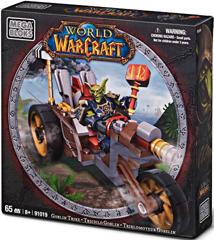 Mega Bloks World of Warcraft Goblin Trike Set 91019 - ToyWiz