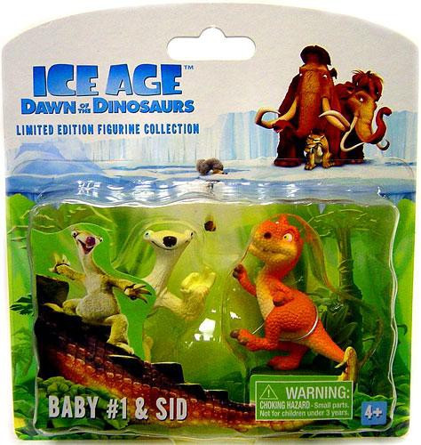 Ice Age Dawn of the Dinosaurs Limited Edition Figurine Collection Baby ...