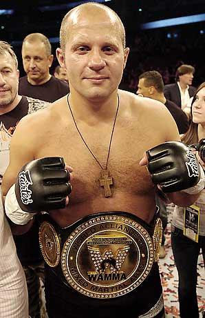 UFC World of MMA Champions Series 4 Fedor Emelianenko Action Figure ...