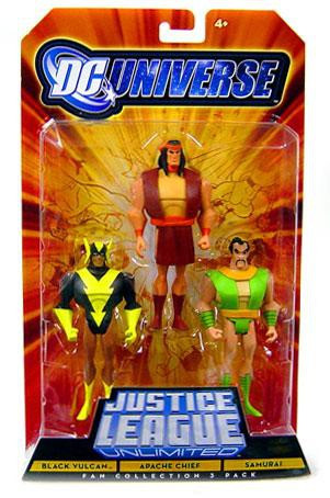 DC Universe Justice League Unlimited Fan Collection Black Vulcan ...