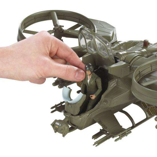 James Camerons Avatar Combat Vehicle RDA Gunship Action Figure Set ...