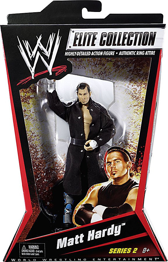 WWE Wrestling Elite Collection Series 2 Matt Hardy Action Figure Mattel ...