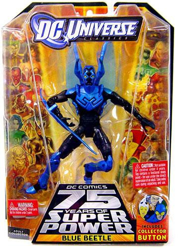 DC Universe 75 Years of Super Power Classics Trigon Series Blue Beetle ...