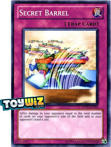 YuGiOh YuGiOh 5Ds 2010 Duelist Toolbox Single Card Common Secret Barrel ...