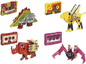 Transformers Japanese Renewal Encore Cassettes Action Figure Set 17 17 ...