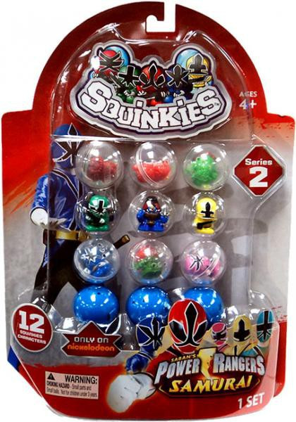 Power Rangers Samurai Power Rangers Squinkies Series 2 Mini Figures ...