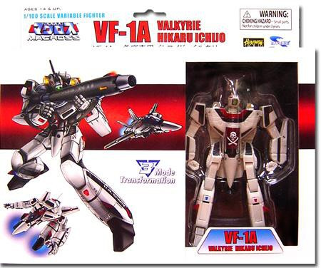 Robotech Macross Transformable Series 1 Veritech Fighter Hikaru Ichijos VF-1A 5 Action Figure ...