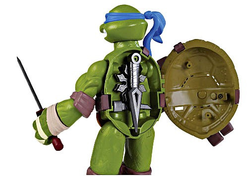 Teenage Mutant Ninja Turtles Nickelodeon 11 Inch Battle Shell Leonardo ...