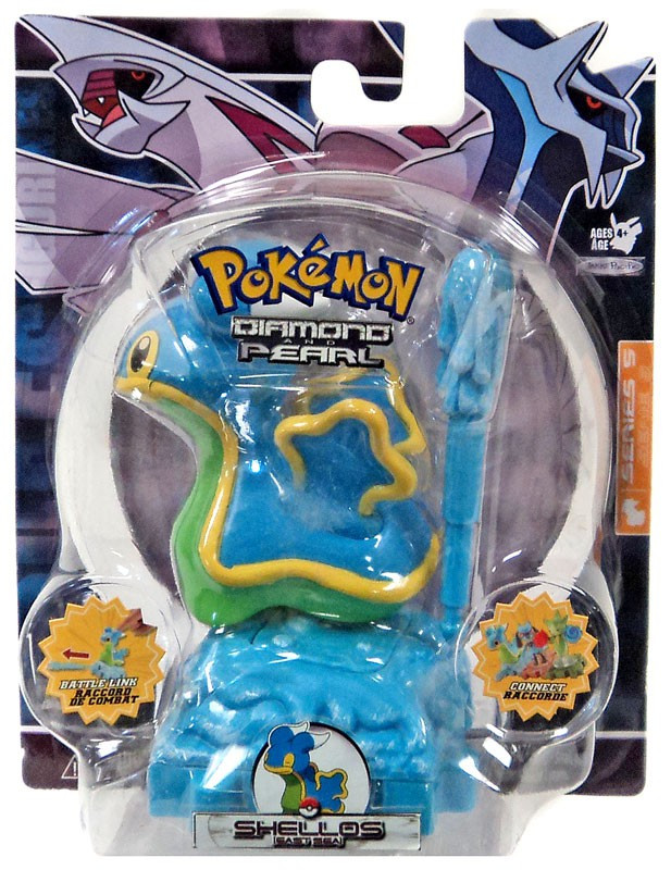 Pokemon Diamond Pearl Battle Link Series 5 Shellos East Sea Action ...