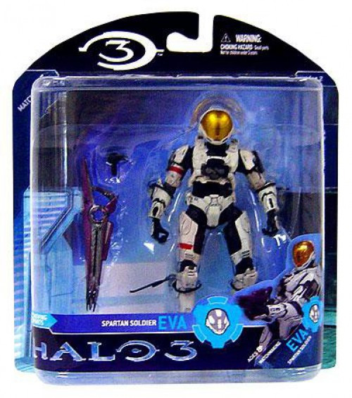 McFarlane Toys Halo 3 Series 2 Spartan Soldier EVA Exclusive 5 Action ...