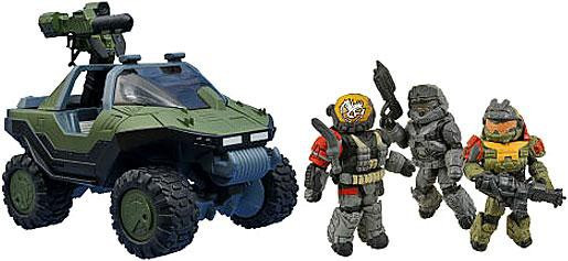 Halo Halo Minimates Exclusive Minifigure 4-Pack M12 LAAV Warthog with ...