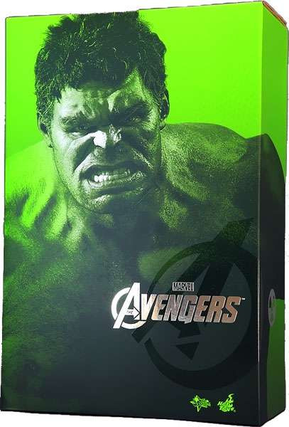 Marvel Avengers Movie Masterpiece Hulk 16 Collectible Figure Hot Toys ...