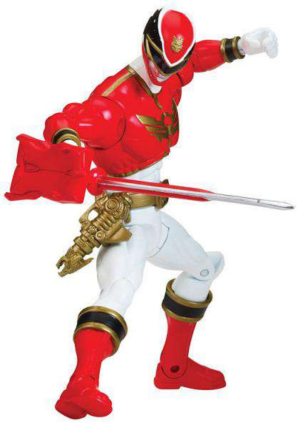 Power Rangers Megaforce Deluxe Armored Ultra Mode Red Ranger Action ...