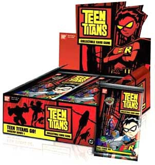 Teen Titans Trading Card Game Teen Titans Go Booster Box 24 Packs ...