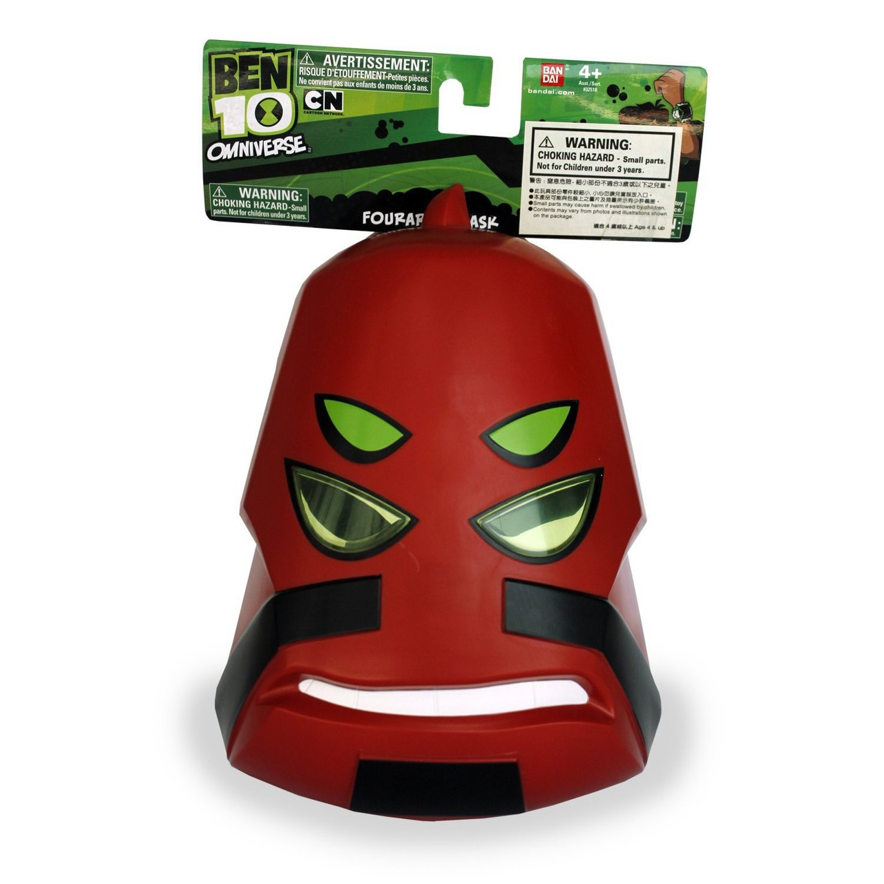 Ben 10 Omniverse Alien Mask Four Arms Roleplay Toy Bandai America - ToyWiz