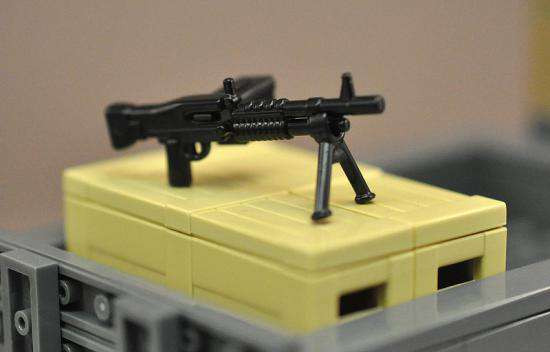 BrickArms Weapons M60 2.5 Black - ToyWiz