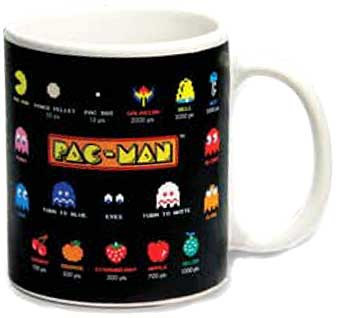 Pac-Man Pac Man Glossary Heat-Change Mug Goldie Marketing - ToyWiz