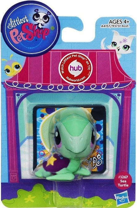 Littlest Pet Shop Sea Turtle Figure 3267 Hasbro Toys - ToyWiz