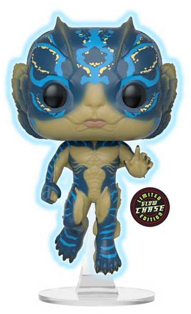 Funko The Shape Of Water POP Movies Amphibian Man Vinyl Figure Glow in ...