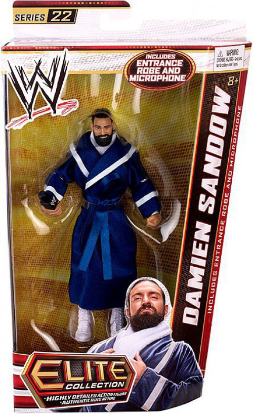 WWE Wrestling Elite Collection Series 22 Damien Sandow Action Figure ...