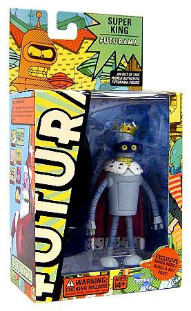 Futurama Series 5 Bender Action Figure Super King Toynami - ToyWiz