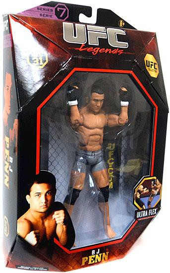 UFC UFC Collection Series 7 BJ Penn Action Figure UFC 31 Jakks Pacific ...