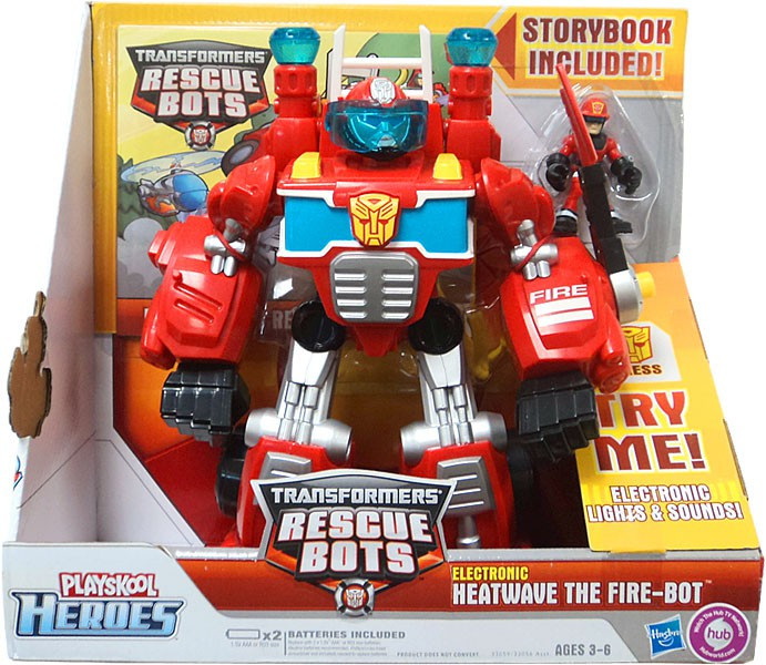 Transformers Playskool Heroes Rescue Bots Electronic Heatwave The Fire ...