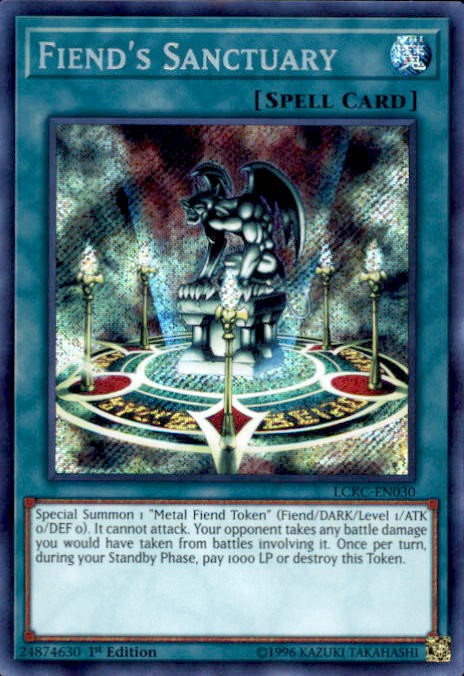 YuGiOh Kaiba Legendary Collection Single Card Secret Rare Fiends ...
