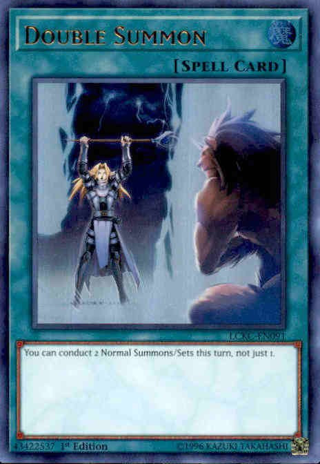 YuGiOh Kaiba Legendary Collection Single Card Ultra Rare Double Summon ...