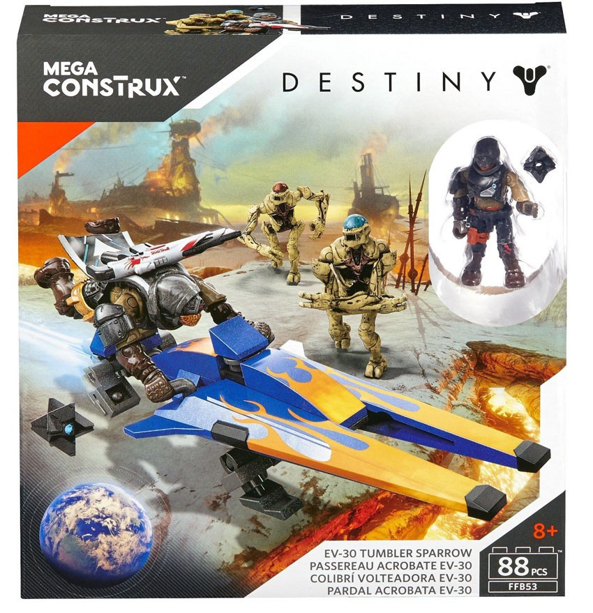 Destiny Mega Construx EV-30 Tumbler Sparrow Set Mattel - ToyWiz