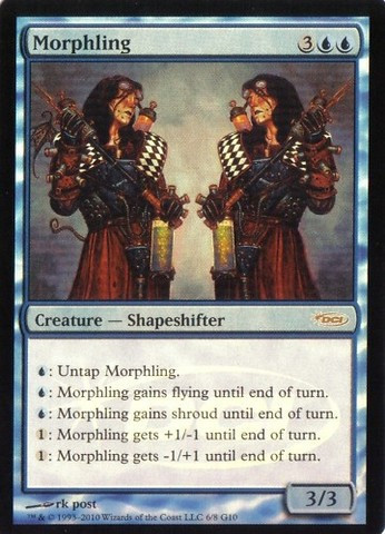 Magic The Gathering Single Card Morphling Judge Promo Foil - ToyWiz
